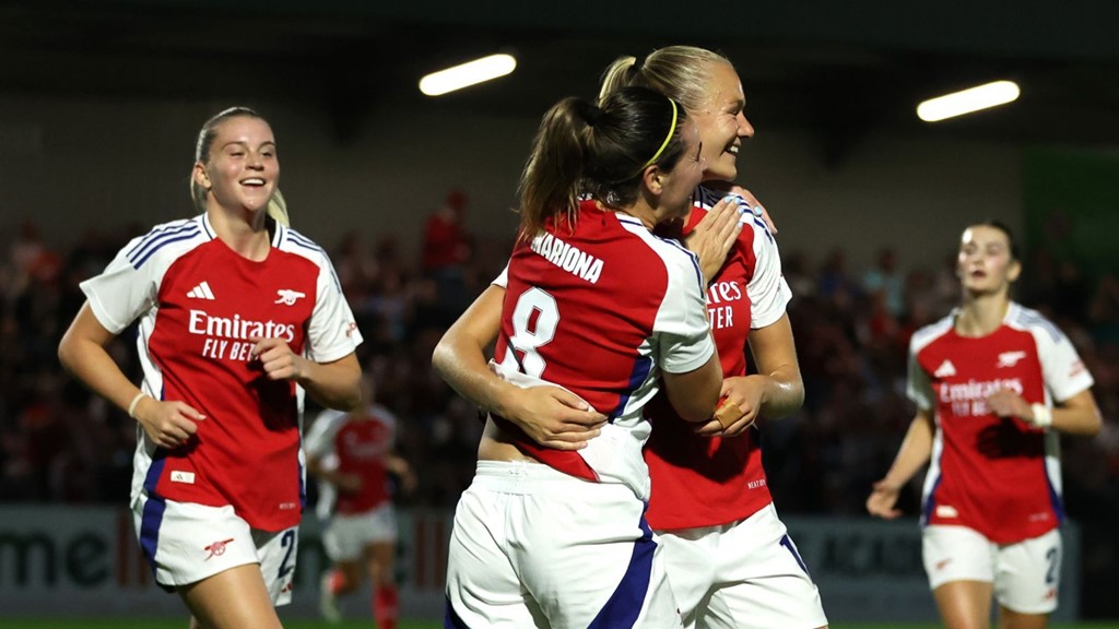 Arsenal vs Rosenborg Match updates latest score and commentary from Women s Champions League qualifying Football News Sky Sports